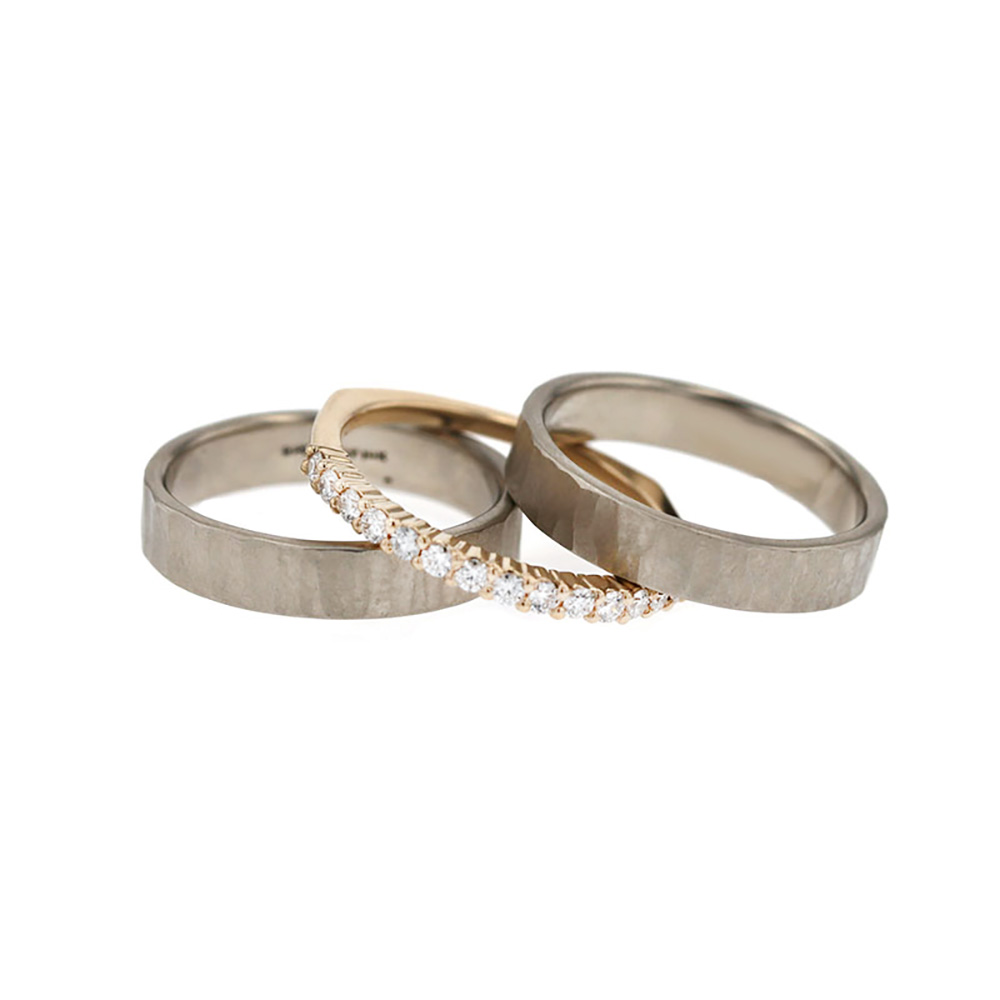 Toby Pomeroy Lifetime Band Set - J Vair Anderson Jewellers